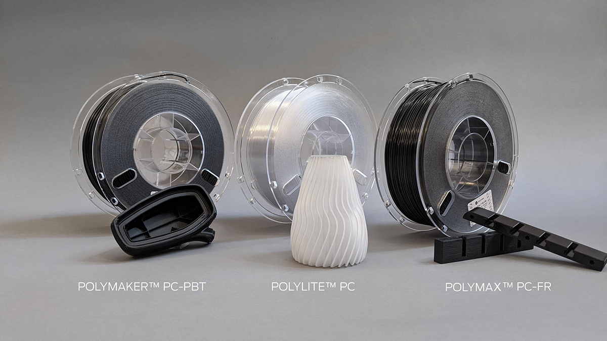 New industrial polycarbonate materials from Polymaker - Printing 3D